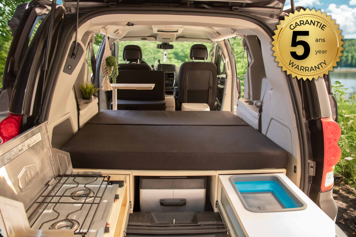 Minivan Camper Van Conversion Kit – Toyota Sienna - Solo – Roadloft